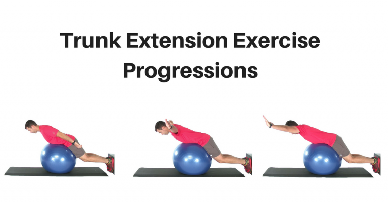 Trunk Extension Exercise Progressions - My Rehab Connection